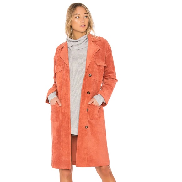 Tularosa | Jackets & Coats | Tularosa Vanessa Coat In Rust Spring Coat | Poshmark